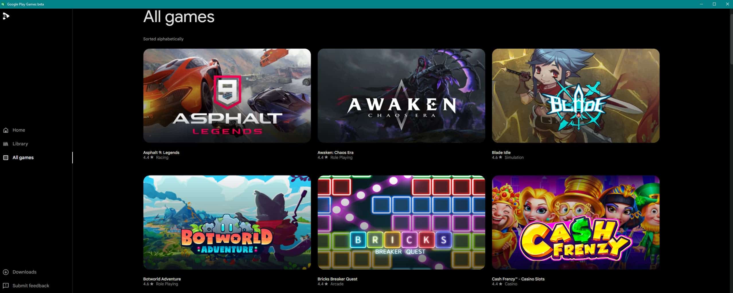 La version bêta de Google Play Games pour PC est désormais disponible ...