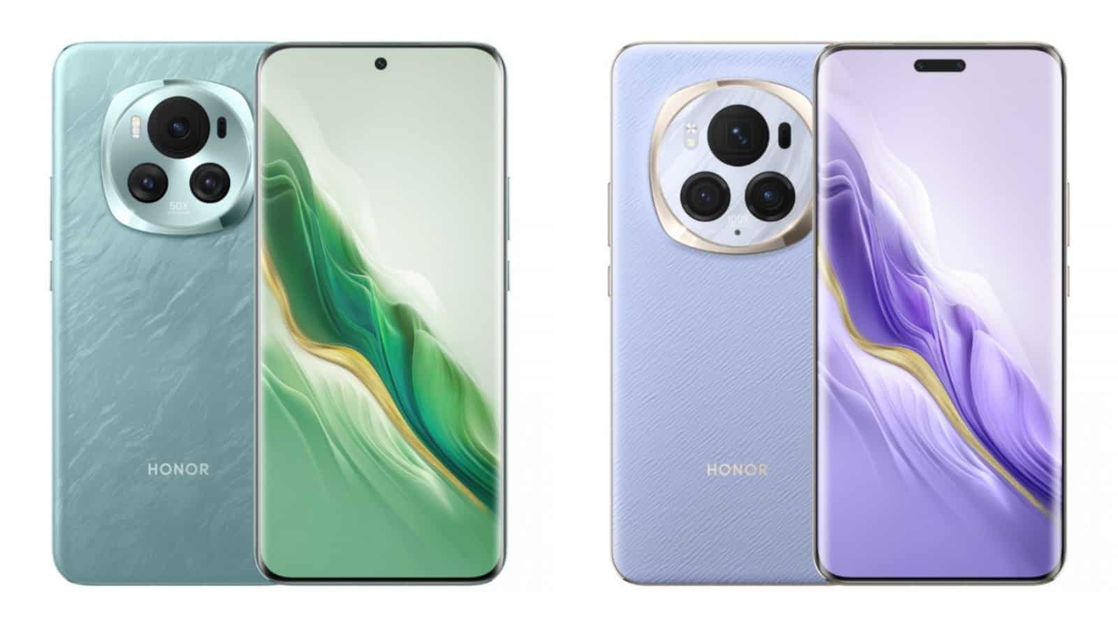 La série HONOR Magic6 fuit dans toutes les couleurs avant son lancement ...