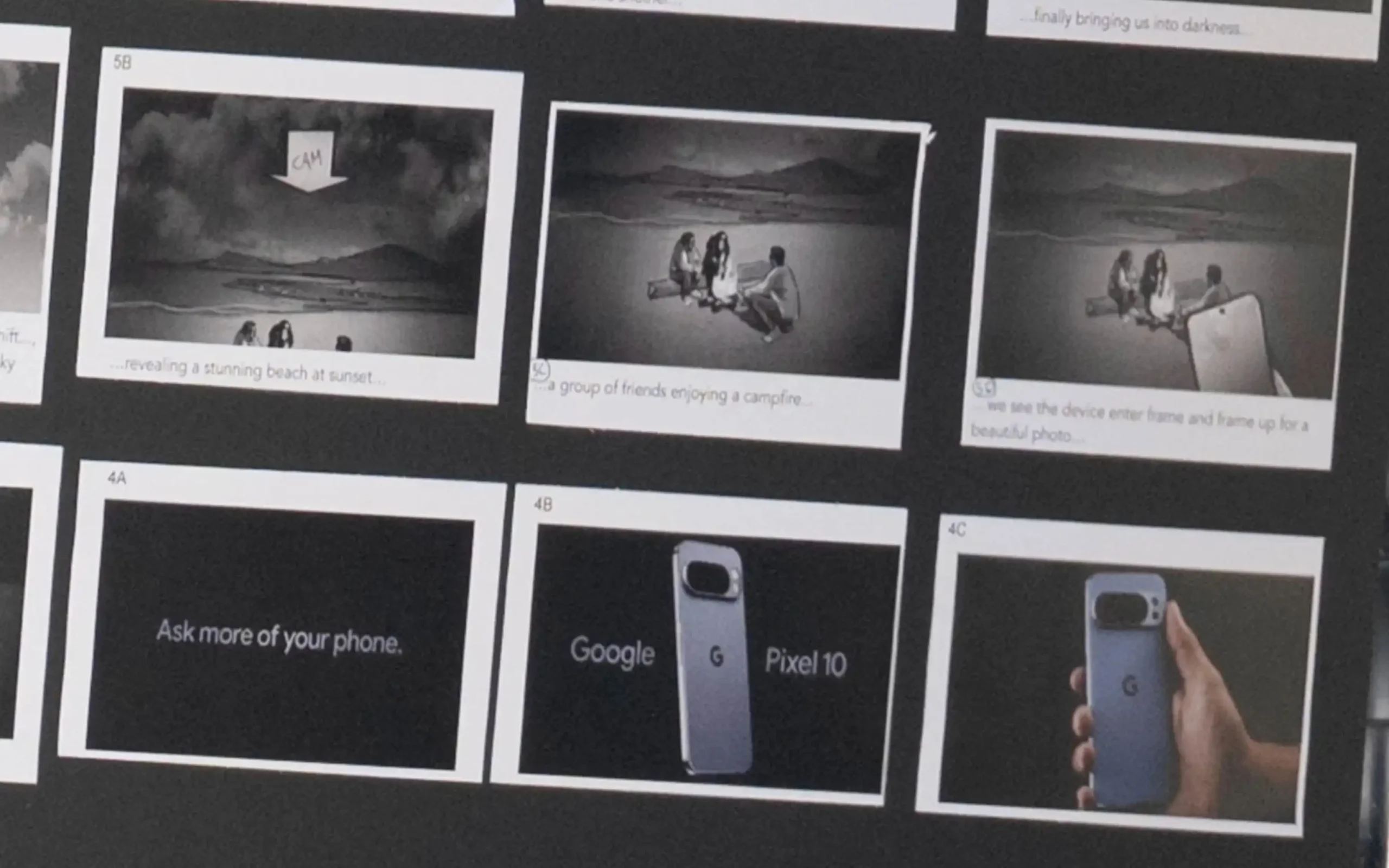 Pixel 10 a déjà divulgué de son propre tournage publicitaire - car ...