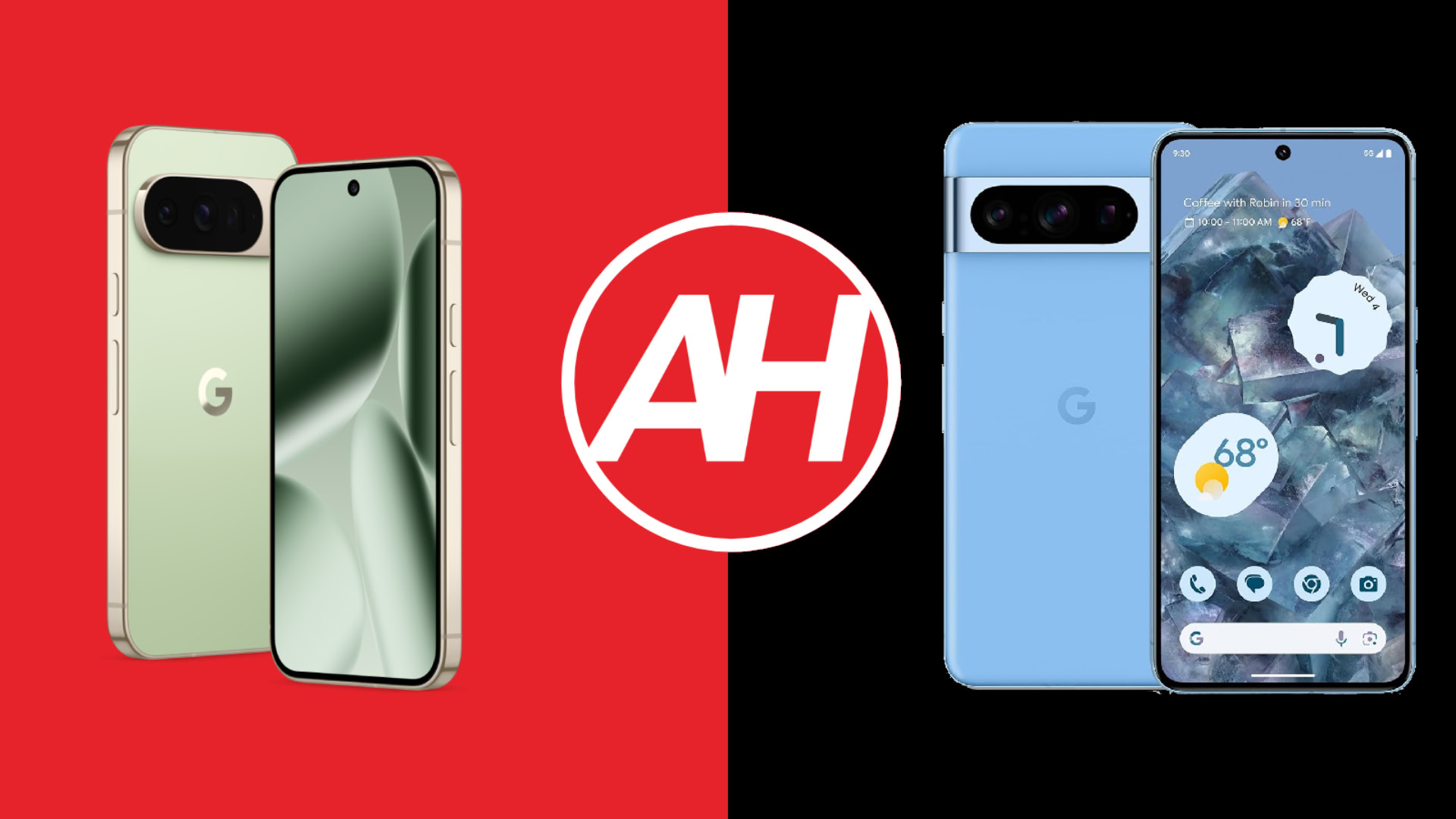 Google Pixel 10 Pro vs Google Pixel 8 Pro - Android Actu