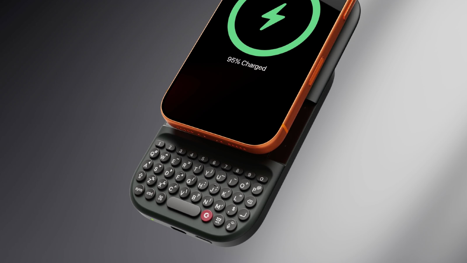 Clicks Power Keyboard est un clavier compact qui peut également charger ...