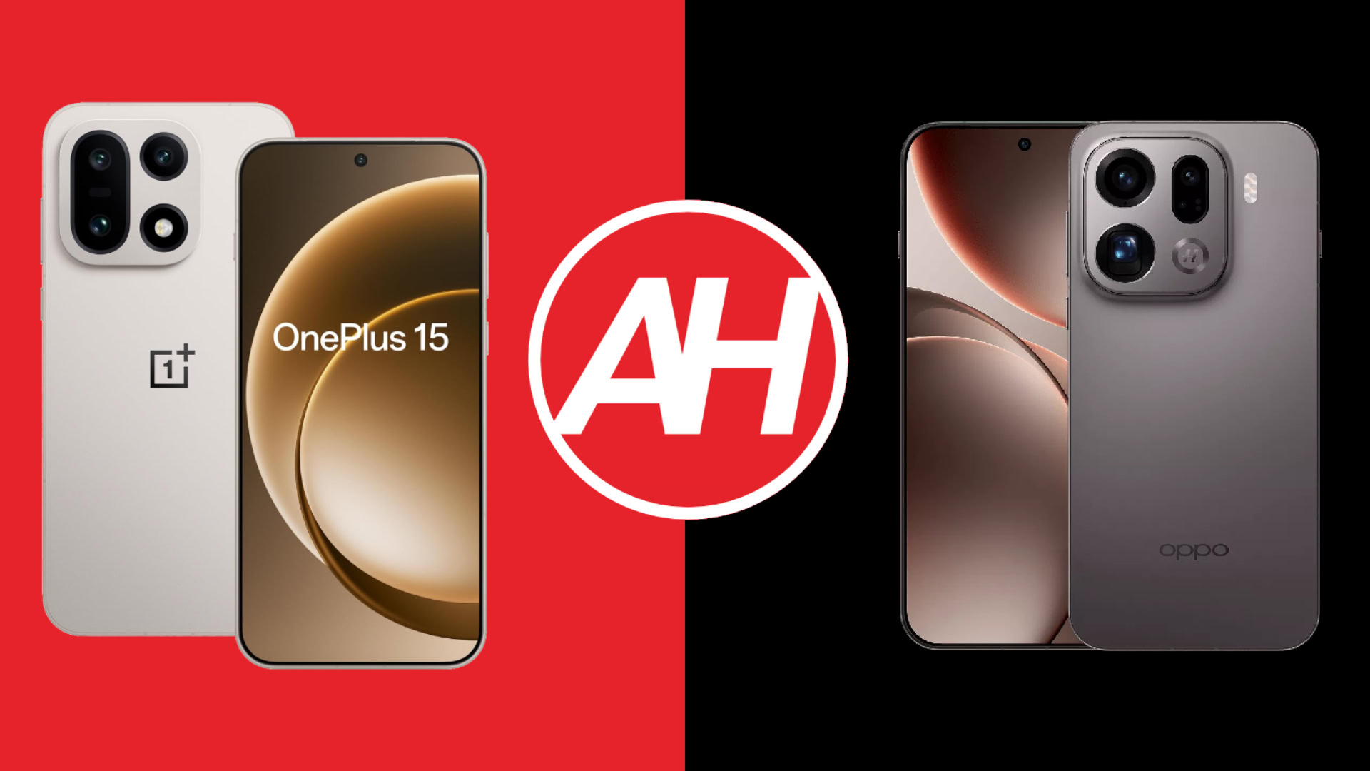 OnePlus 15 contre OPPO Trouver X9 Pro - Android Actu